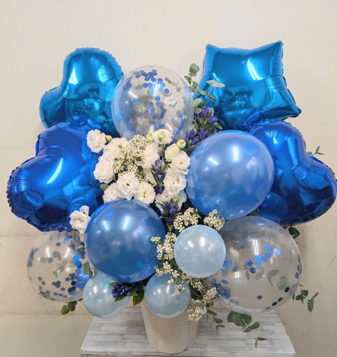 【生花】Balloon＆Flower アレンジ – HananoMao